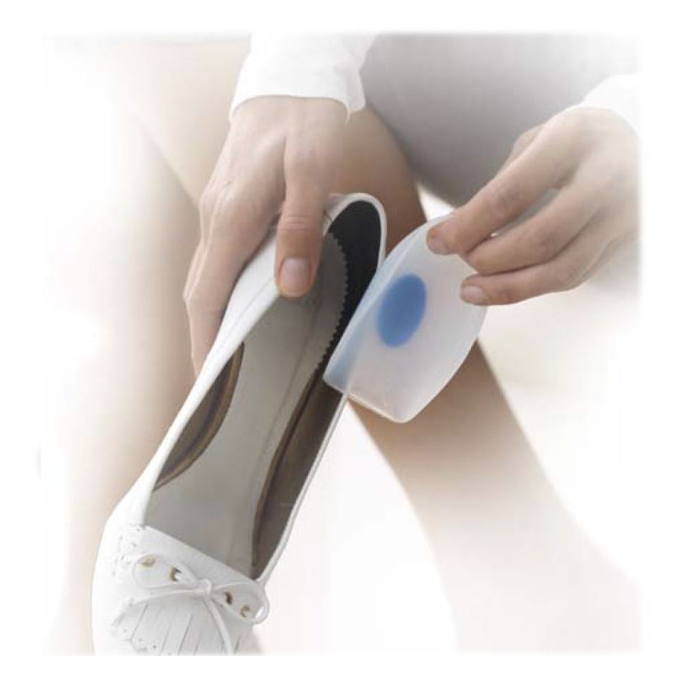 Talonnettes anti-choc en silicone – Confort et soulagement des douleurs ...